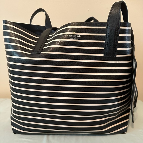 kate spade | Bags | Kate Spade Arch Lauren Reversible Tote Large Bag ...